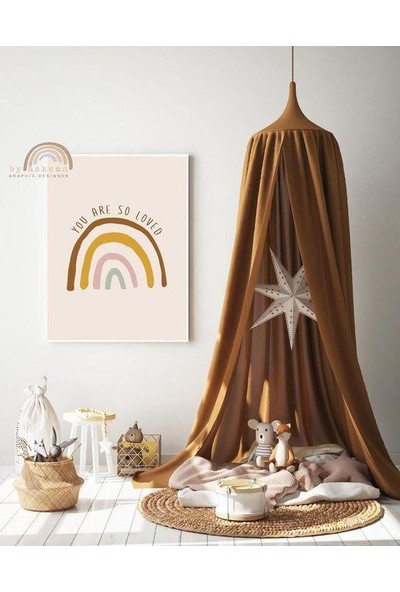 Lyn Home Sütlü Kahve Şifon Cibinlik