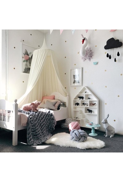 Lyn Home Beyaz Şifon Cibinlik