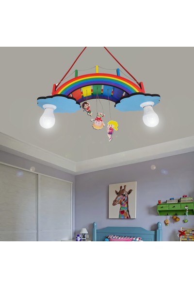 Arya Ahşap Köprü Çocuk Odası Aydınlatma Arya Ahşap Köprü Çocuk Odası Aydınlatma