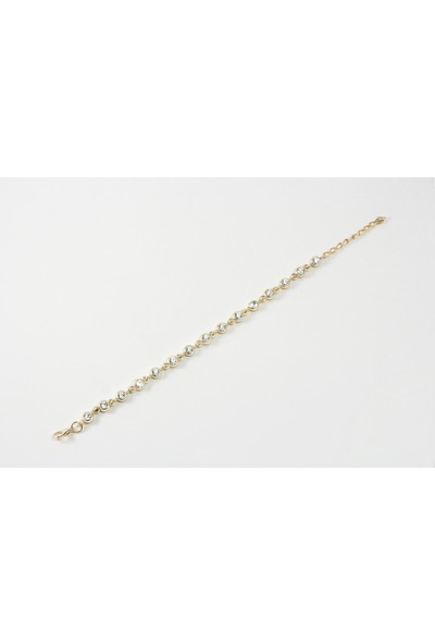 Novella Takı Zirkon Taşlı Bileklik 18 cm