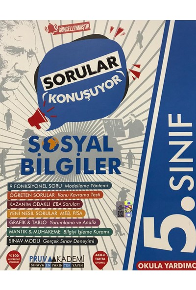Pruva Akademi 5. Sınıf Sosyal Bilgiler Sorular Konuşuyor Pruva Akademi 5. Sınıf Sosyal Bilgiler Sorular Konuşuyor