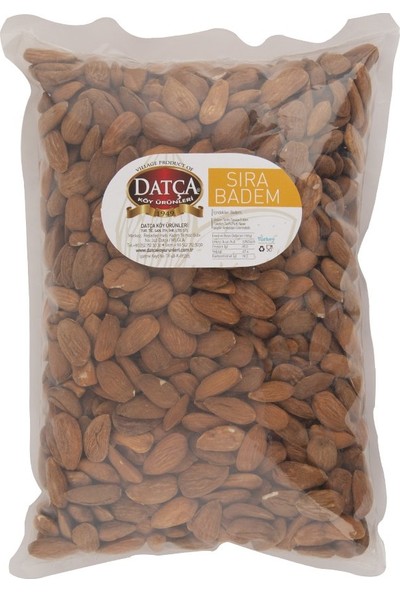 Datça Çiğ Sıra Badem 1000 Gr Datça Çiğ Sıra Badem 1000 Gr