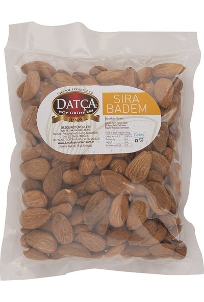 Datça Çiğ Sıra Badem 500 Gr