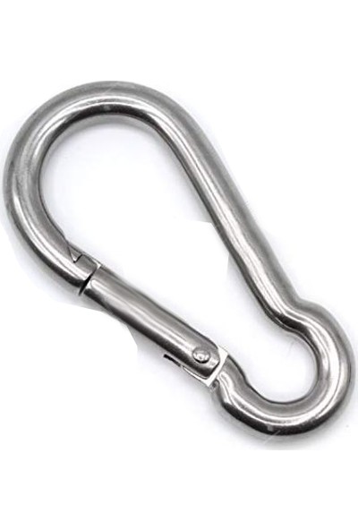 Markapet Köpek Bahçe Bağlama Yaylı Karabina 4 mm