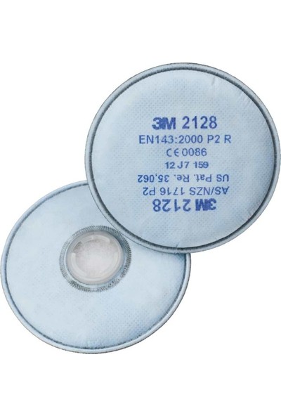 3M 2128 P2 Organik-Ozon Asit Gazı Filtresi 3M 2128 P2 Organik-Ozon Asit Gazı Filtresi