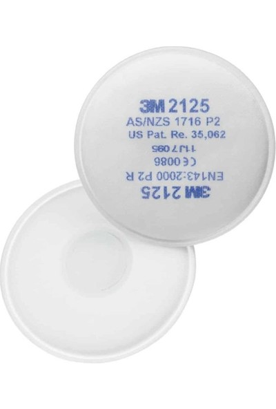 3M 2125 P2 Toz , Sis, Duman Filtresi 3M 2125 P2 Toz , Sis, Duman Filtresi