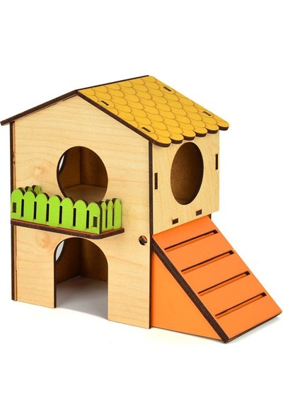 Flip Iki Katlı Hamster Evi Small