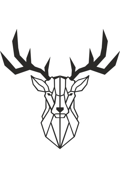 Metal 33 Geyik Metal Tablo