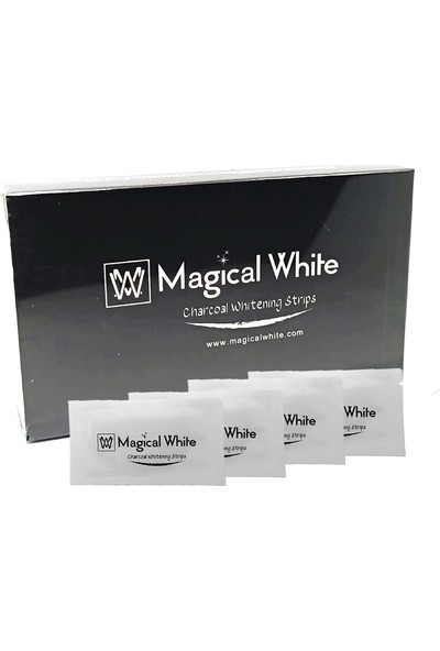 Magical White Diş Beyazlatma Bantları 4 Paket/8 Bant Magical White Diş Beyazlatma Bantları 4 Paket/8 Bant