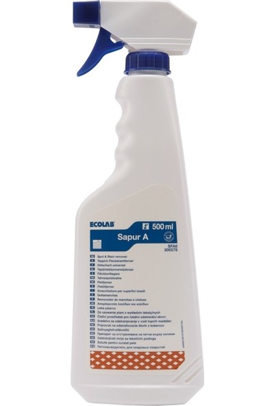 Ecolab Ecolab Sapur A Halı Leke Çıkarıcı 500 ml Ecolab Ecolab Sapur A Halı Leke Çıkarıcı 500 ml