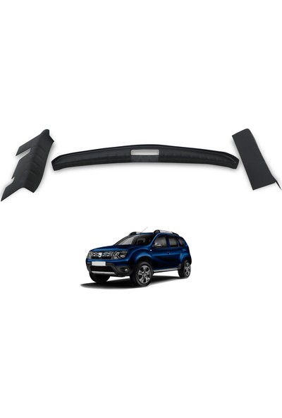 Dacia Duster Bagaj Koruma Eşiği UV Katkılı (ABS) Mat Siyah 3 Parça 2010-2017 Dacia Duster Bagaj Koruma Eşiği UV Katkılı (ABS) Mat Siyah 3 Parça 2010-2017