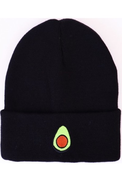 Makko Polo Avokado Baskılı Bere