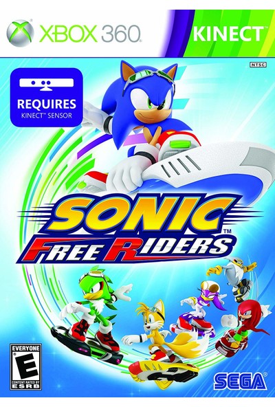 Sonic Free Riders Xbox 360 Oyun Sonic Free Riders Xbox 360 Oyun