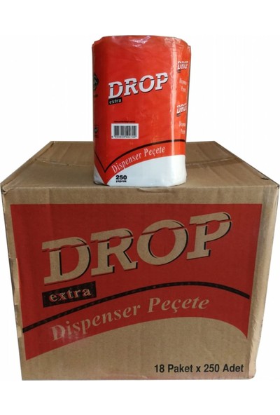 Drop Dispanser Peçete 250'LI Drop Dispanser Peçete 250'LI