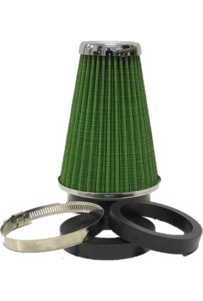 Carub Hava Filtresi 2 Aparat Krom Yesil Uzun Tip Carub Hava Filtresi 2 Aparat Krom Yesil Uzun Tip