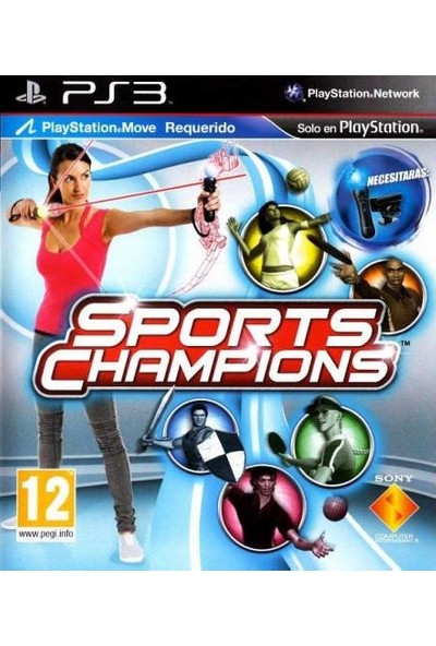 Sony Sports Champions Move PS3 Oyun Sony Sports Champions Move PS3 Oyun