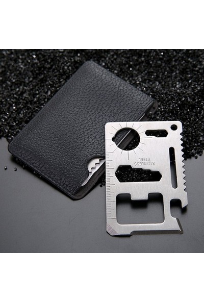 Paslanmaz Çelik Kartvizit Çok Yönlü Mini Alet Çantası