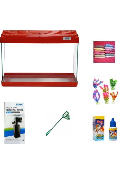 Kanki Pet 35 cm Akvaryum Hazır Set 3518