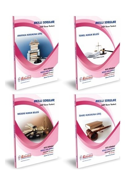 AÖF Adalet 1. Sınıf 1. Dönem Modüller Set Güz AÖF Adalet 1. Sınıf 1. Dönem Modüller Set Güz
