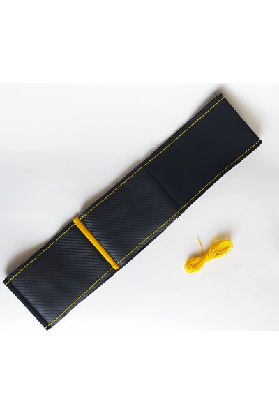 Ar Cars Dikme Direksiyon Kılıfı Carbon-Alcantra / Siyah&sarı Ipli Ar Cars Dikme Direksiyon Kılıfı Carbon-Alcantra / Siyah&sarı Ipli