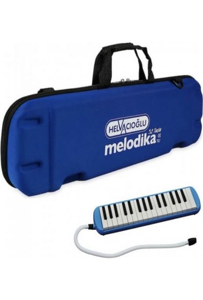 Helvacıoğlu 32 K Melodika - Mavi + Çanta