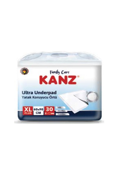 Kanz Yatak Koruyucu Örtü 60*90 -30 Adet