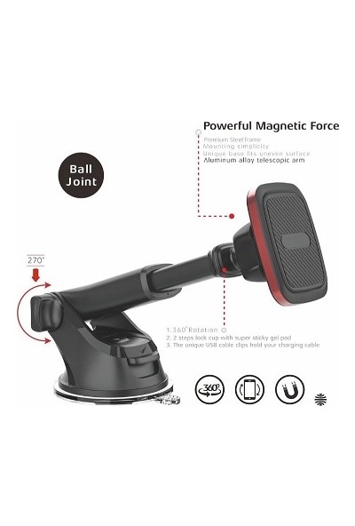 iBerry TSL-106 Magichold 1 Magnetik Araç Tutucu iBerry TSL-106 Magichold 1 Magnetik Araç Tutucu