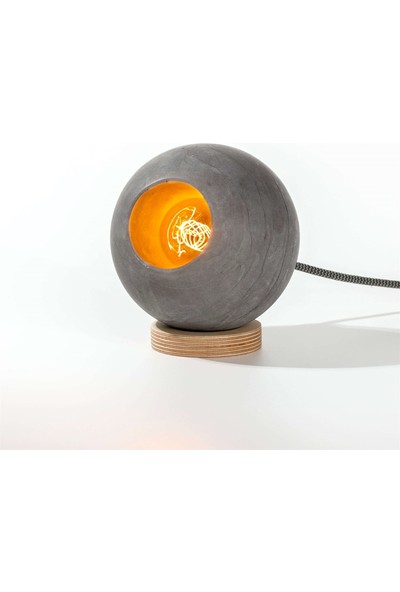 Womo Design Yuvarlak Beton Masa Lambası Womo Design Yuvarlak Beton Masa Lambası