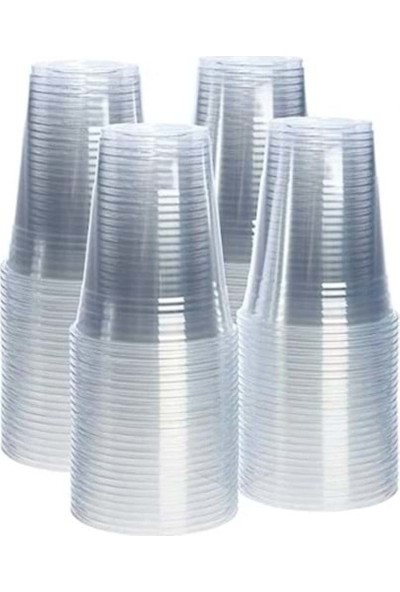 Melisa 180CC Kalın Şeffaf 3000 Adet Otomat Bardağı 1.70GR