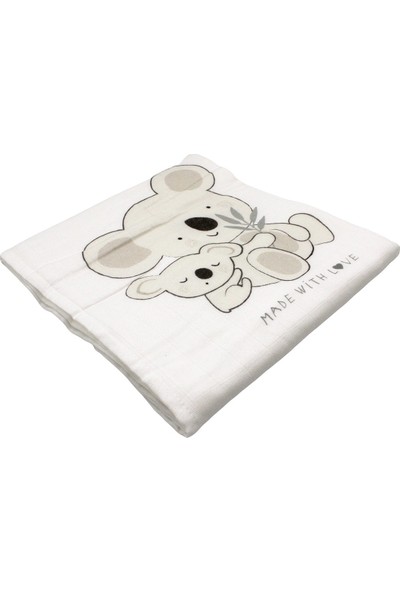 Bibaby Bambu Koala Bebek Çok Amaçlı Müslin Battaniye Bibaby Bambu Koala Bebek Çok Amaçlı Müslin Battaniye