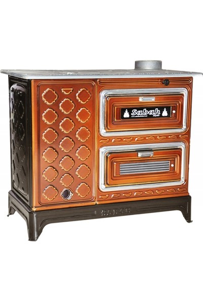Sabah S08 Tekarasta Majolik Çift Fırınlı Kovalı Kuzine Önden Havalı Sabah S08 Tekarasta Majolik Çift Fırınlı Kovalı Kuzine Önden Havalı