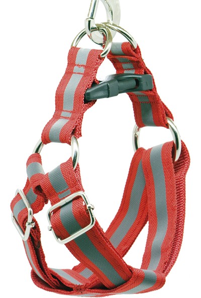 Petviya Ayarlanabilir Reflektörlü Köpek Göğüs Tasması Kırmızı Large Petviya Ayarlanabilir Reflektörlü Köpek Göğüs Tasması Kırmızı Large