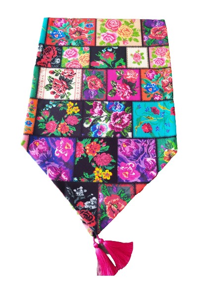 Dehaberkstore Otantik Kilim Desenli Runner