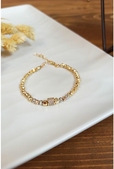 ÇLK Accessories Dorika Taş Detaylı Özel Seri Bileklik B300 ÇLK Accessories Dorika Taş Detaylı Özel Seri Bileklik B300