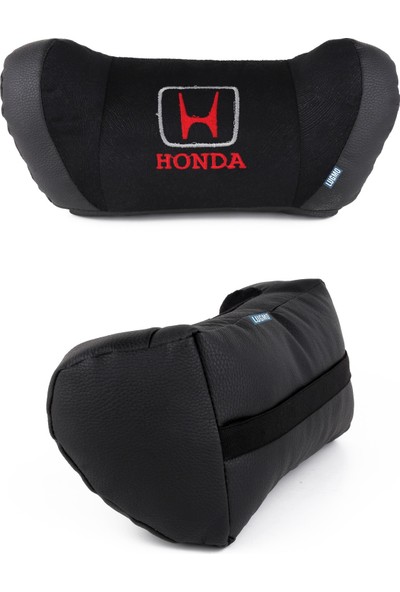Lugmo Honda Logolu Araç Oto Koltuk Başlık Yastığı 5d Özellikli Siyah Renk 2 Adet Lugmo Honda Logolu Araç Oto Koltuk Başlık Yastığı 5d Özellikli Siyah Renk 2 Adet