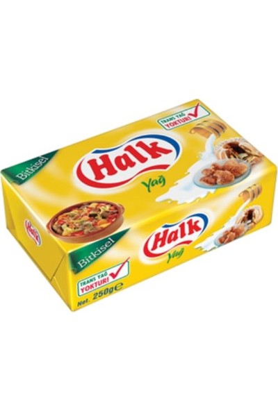 Halk Bitkisel Margarin 250 gr Halk Bitkisel Margarin 250 gr