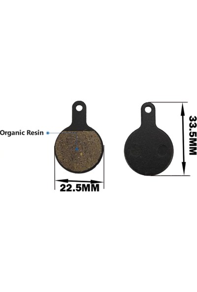 Fonte AP-46 Bisiklet Fren Balatası Fonte AP-46 Bisiklet Fren Balatası