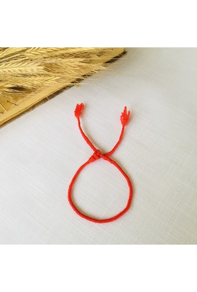 Pearl Beads Unisex Şans Ip Bileklik (Halhal)