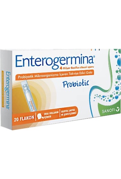 Enterogermina Yetişkin 20 Flakon Enterogermina Yetişkin 20 Flakon