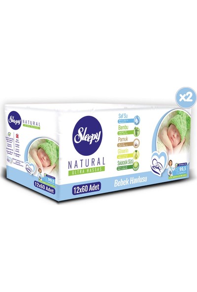 Sleepy Bebek Havlusu 24 x 60