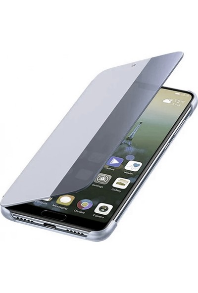Smart Tech Huawei P20 Pro Yarım Cam Kapaklı Kılıf Smart Tech Huawei P20 Pro Yarım Cam Kapaklı Kılıf