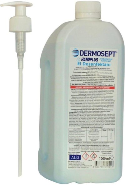 Dermosept Dermosept 1 Litre Pompalı El Dezenfektanı Dermosept Dermosept 1 Litre Pompalı El Dezenfektanı