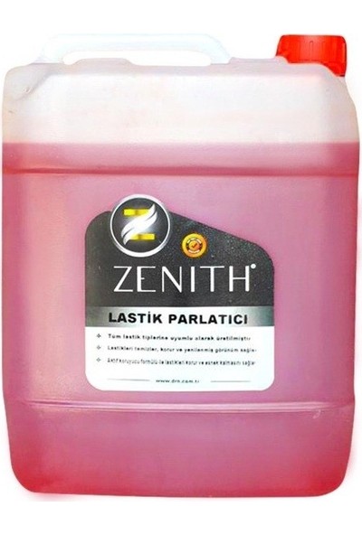 Zenith 5 Kg Lastik Parlatıcı Süper Siyahlaştırıcı