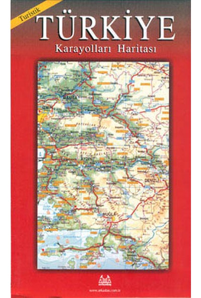 Turistik Karayolları Haritası Türkiye / Büyük Boy - Derleme