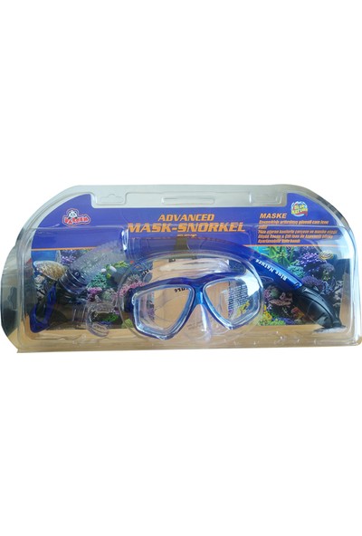 Vardem Oyuncak 2020 Pvc Vak.Profesyonel Maske Şnorkel