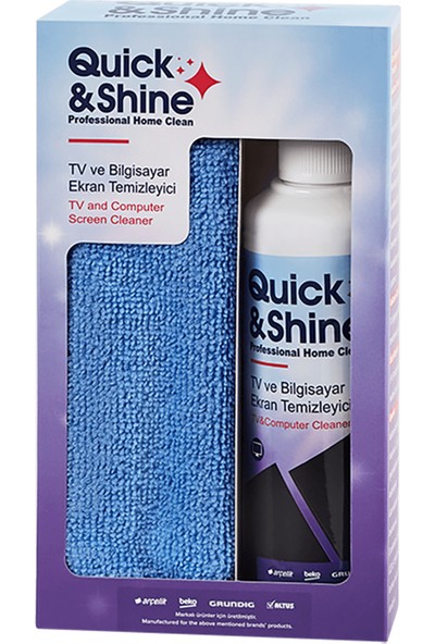 Quick&shine Tv ve Bilgisayar Ekran Temizleyici Quick&shine Tv ve Bilgisayar Ekran Temizleyici