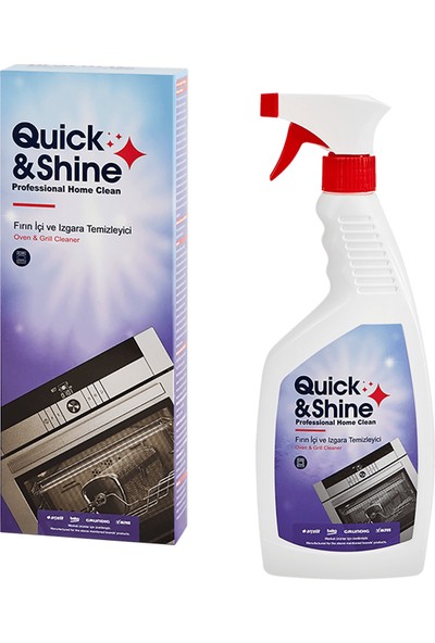 Quick&Shine Fırın Içi ve Izgara Temizleyici 500 ml