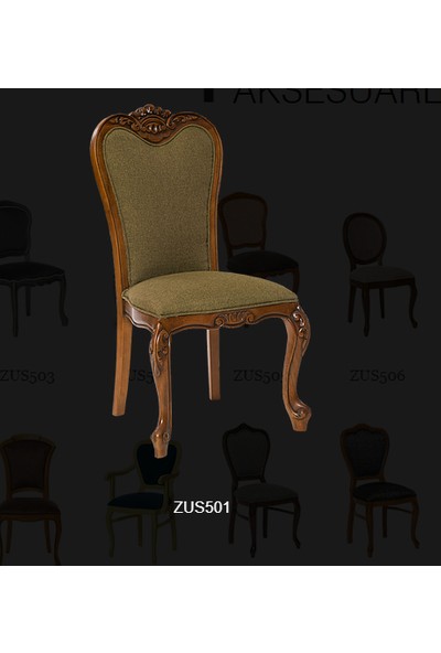 Bengi Sandalye ZUS596 Oymalı Kral Sandalye
