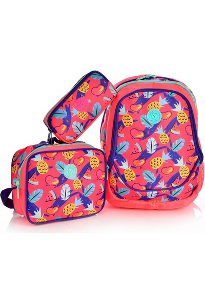 Yaygan Kids 14367 Okul Sırt Çantası 3'lü Set