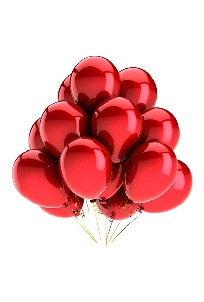 Organizasyon Pazarı 12 Inç Metalik Kırmızı Balon 25'li Organizasyon Pazarı 12 Inç Metalik Kırmızı Balon 25'li